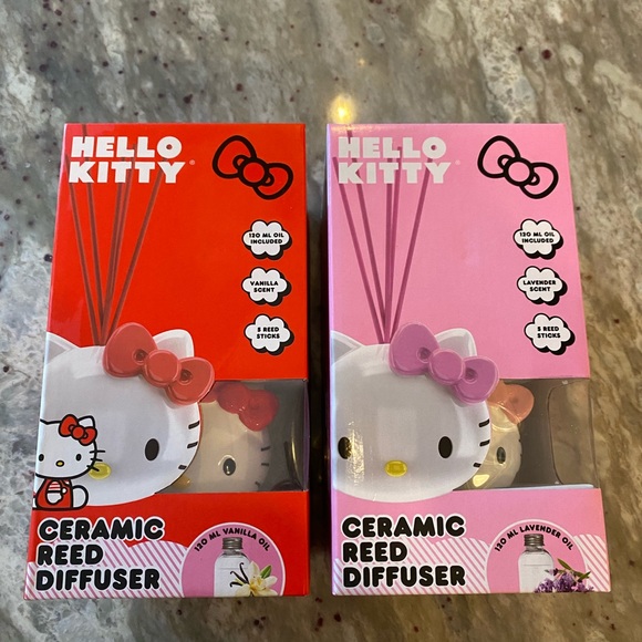 Hello Kitty | Other | Hello Kitty Reed Diffusers Set Of 2 | Poshmark